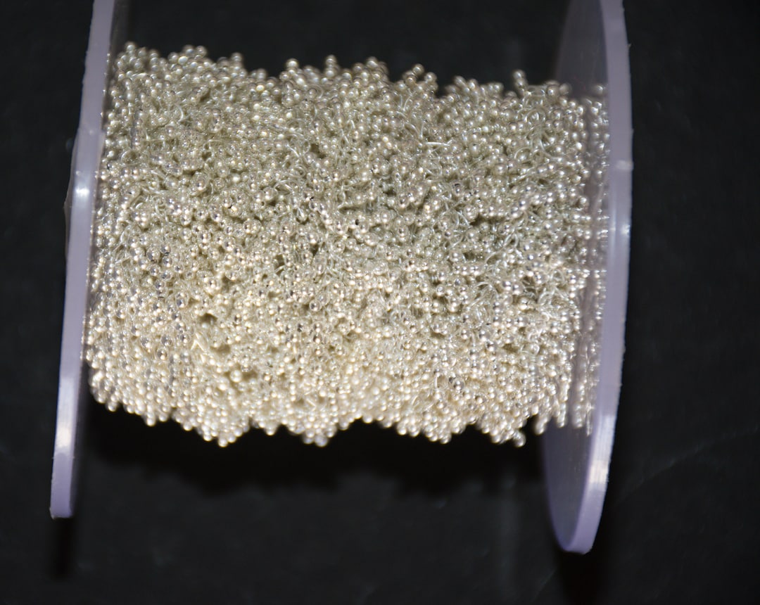 2mm Brass Beads Thick Rosary Chain, Bulk Beaded Rosary, Grapes Chain ...