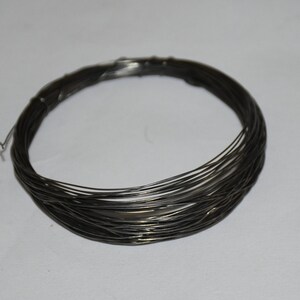 Black Plated Round Soft Wire, Brass Wire, 30, 28, 26, 24, 22, 20, 18 ...