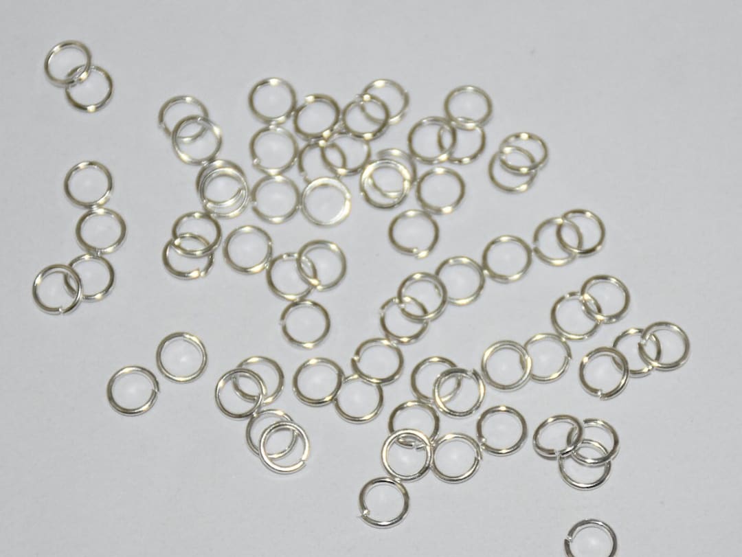 Gold and Silver Jump Ring, Link Connector, Open Jump Ring for Jewelry ...