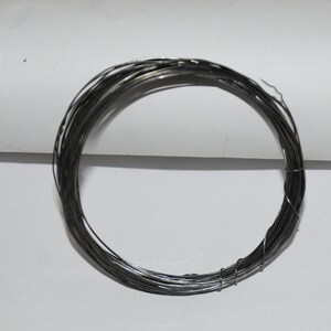 Black Plated Round Soft Wire, Brass Wire, 30, 28, 26, 24, 22, 20, 18 ...