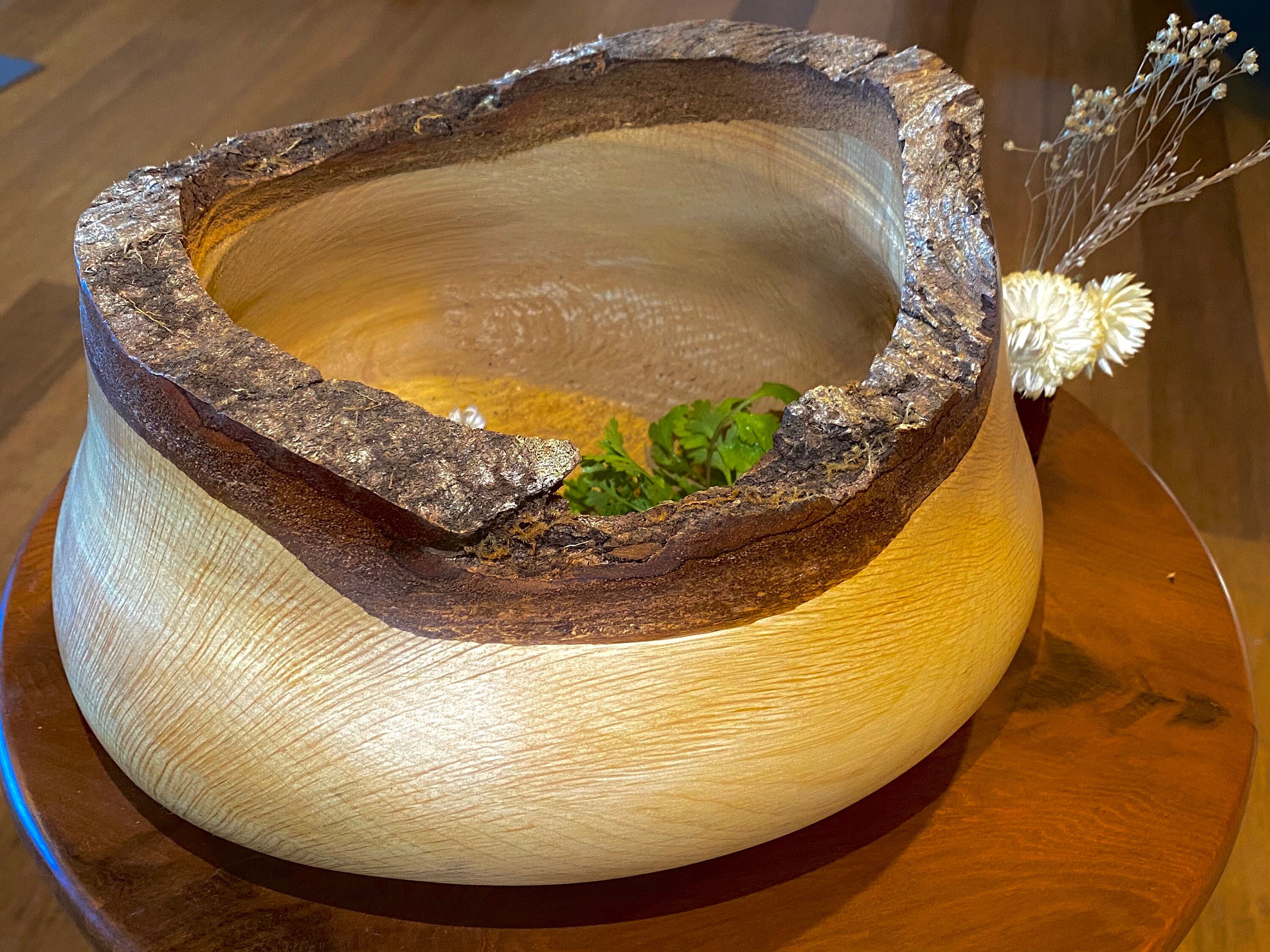 Live Edge Wood Bowl - Etsy