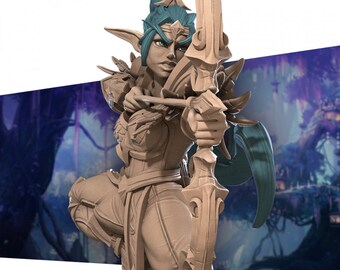 Elf Ranger Stl - Etsy