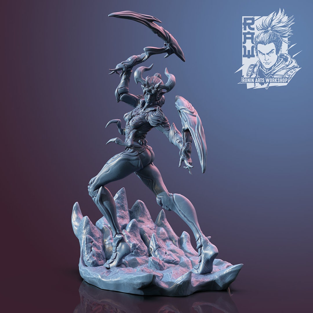 Ulani, Harbinger of Twilight, 3D Printed Mini STL by Ronin Arts ...