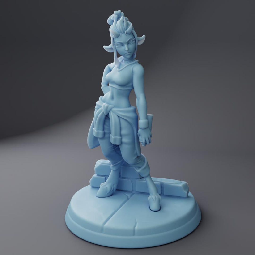Satyr Informant, 3D Printed Mini STL by Twin Goddess Miniatures - Etsy