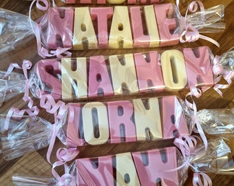 Chocolate Letters - Etsy UK