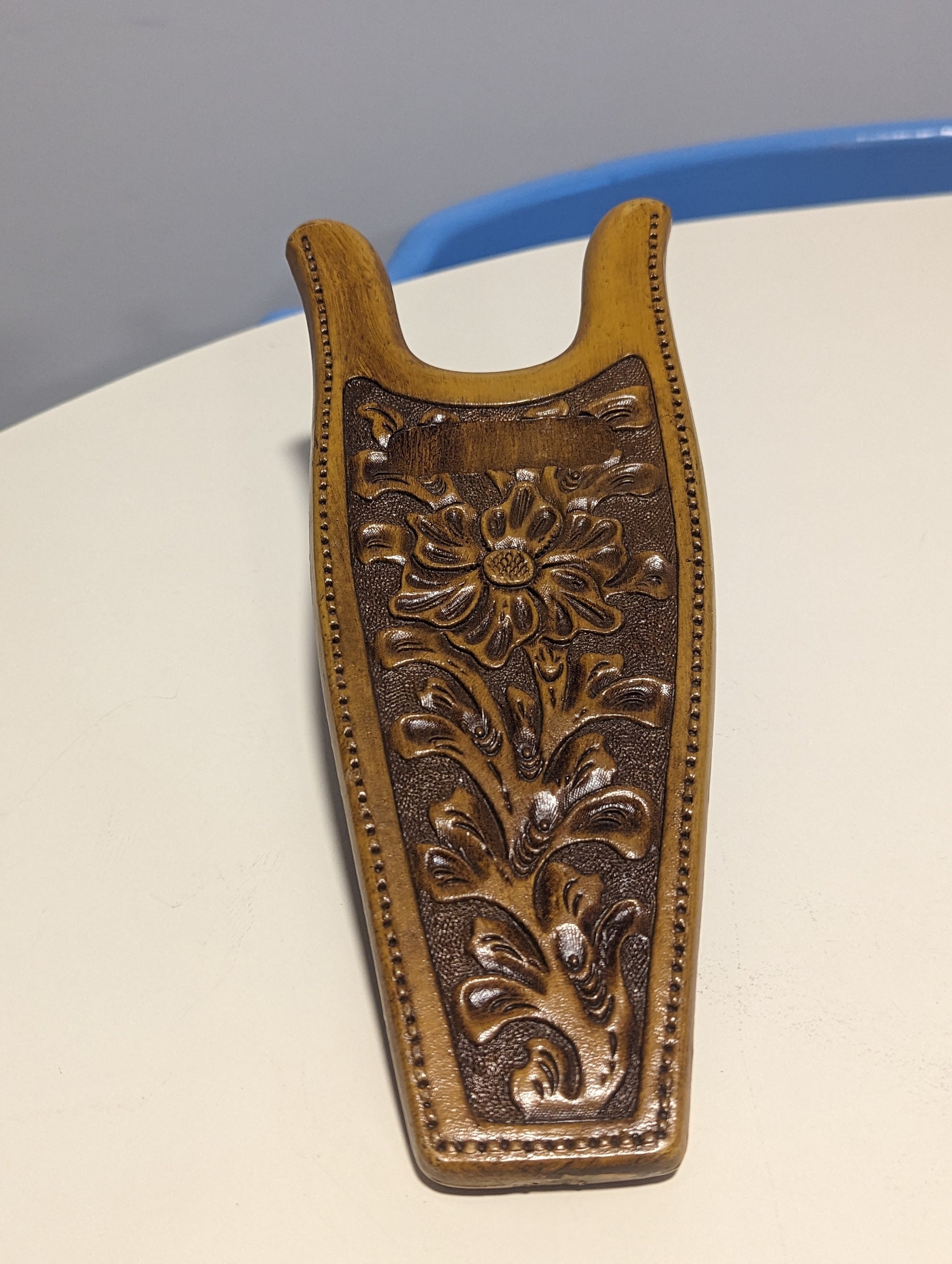 Western Boot Jack ACME Style Carved Look Resin Ranch Decor - Etsy