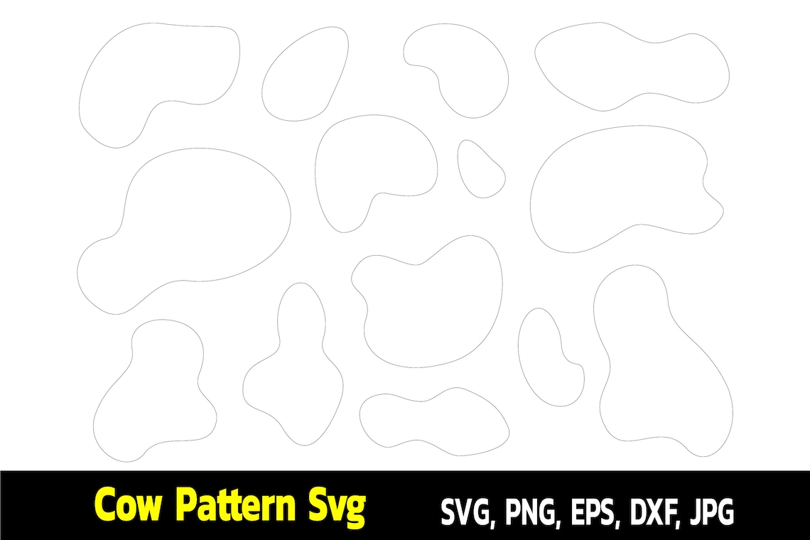 Cow Print, Cow Spots, Cow Print Pattern - Etsy