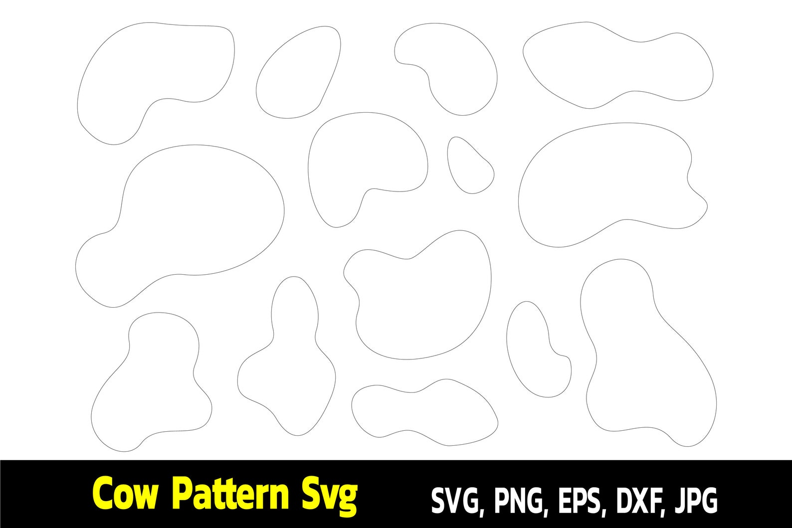 Cow Print, Cow Spots, Cow Print Pattern - Etsy