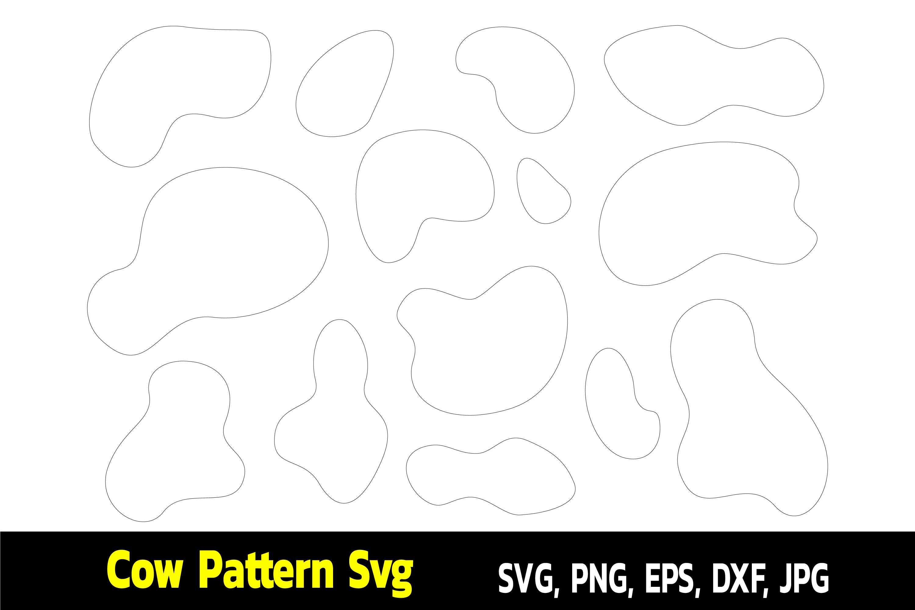 Cow Print, Cow Spots, Cow Print Pattern - Etsy