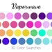 Vaporwave, Color Swatches, Color Palette, iPad - Etsy