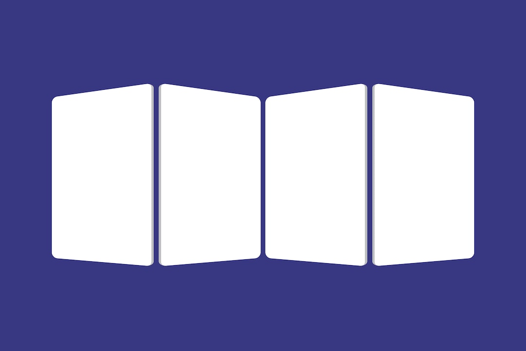 Membercard Template, Modern Simple Design, Printable Cards, Clean and ...