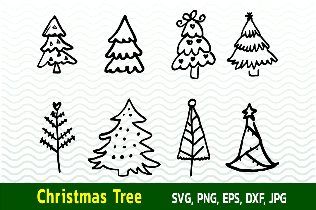 Christmas Tree Svg, Christmas Svg, Tree Vector - Etsy