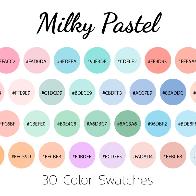 Cmyk Color Chart - Etsy