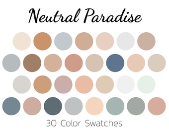Neutral Swatches - Etsy