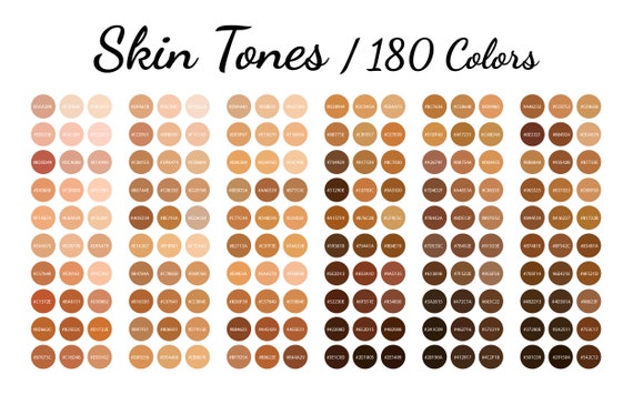 Skin color palette store
