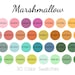 Marshmallow, Color Swatches, Color Palette, iPad - Etsy