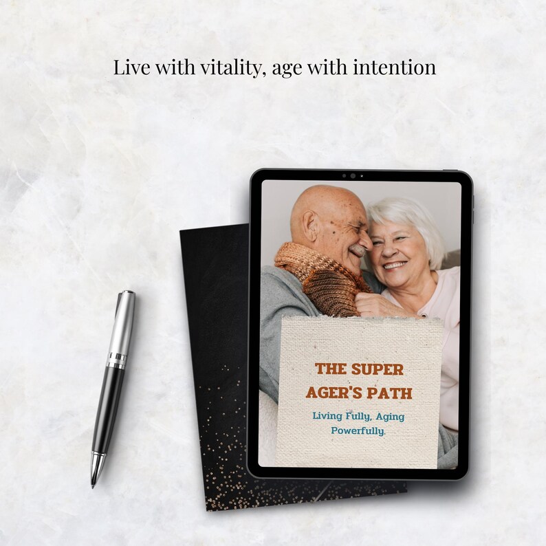 Healthy Aging Toolkit | Wellness Planner, Habit Tracker (digital ...