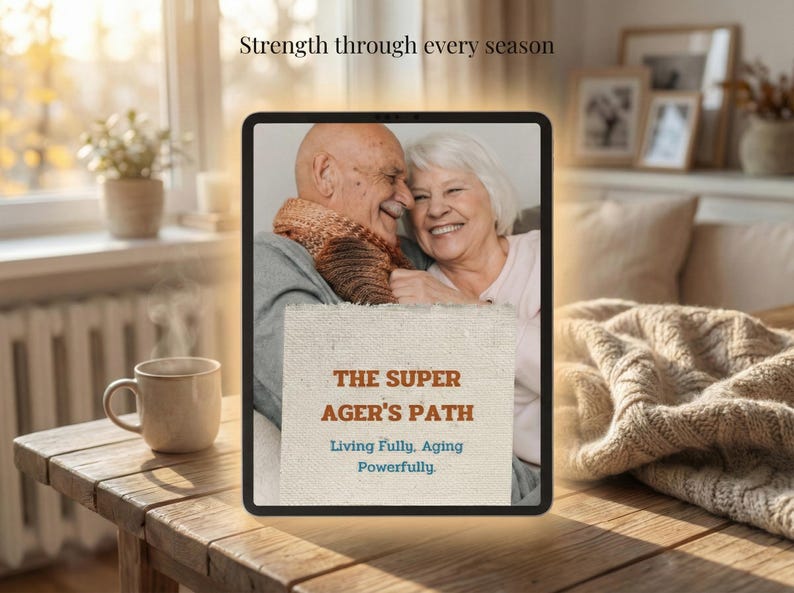 Healthy Aging Toolkit | Wellness Planner, Habit Tracker (digital ...