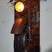 Wall Decor Lamp Retro Motor Coming Out of the Wall With Working ...