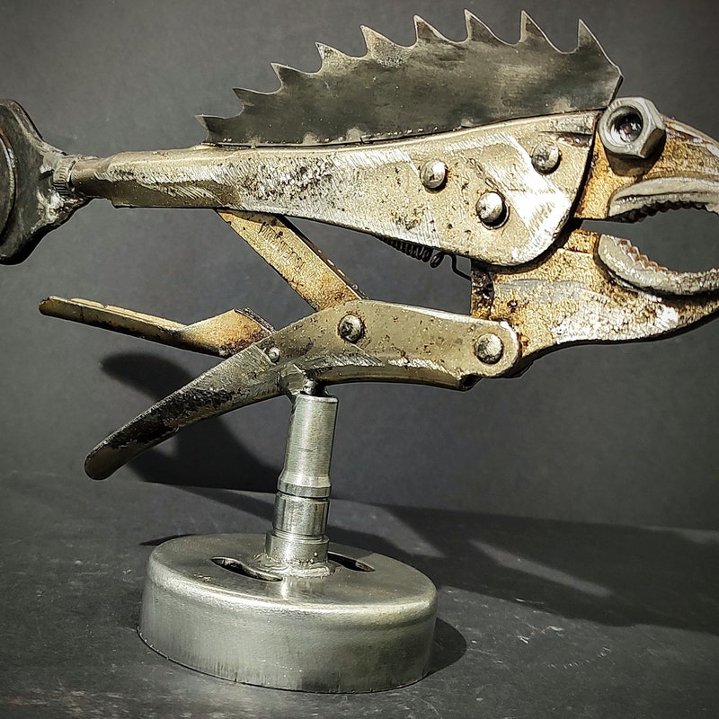 Scrap Metal Fish - Etsy