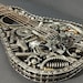 Decorative Guitar Handmade With Scrap Metal Car Parts, Nuts, Bolts ...
