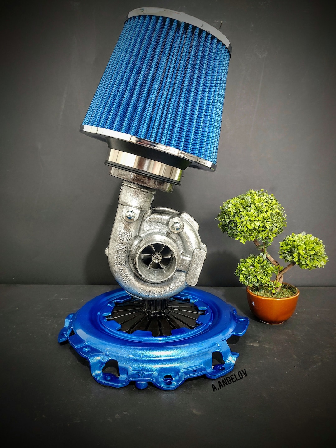 Turbo Night Lamp Turbine Turbocharger Pressure Plate - Etsy