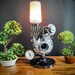 Turbo Night Lamp Art Metal Handmade Steampunk Flame Nigt Bulb - Etsy