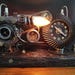 2 in 1 Fully Functional Steampunk Night Lamp and Clock Made of Scap ...