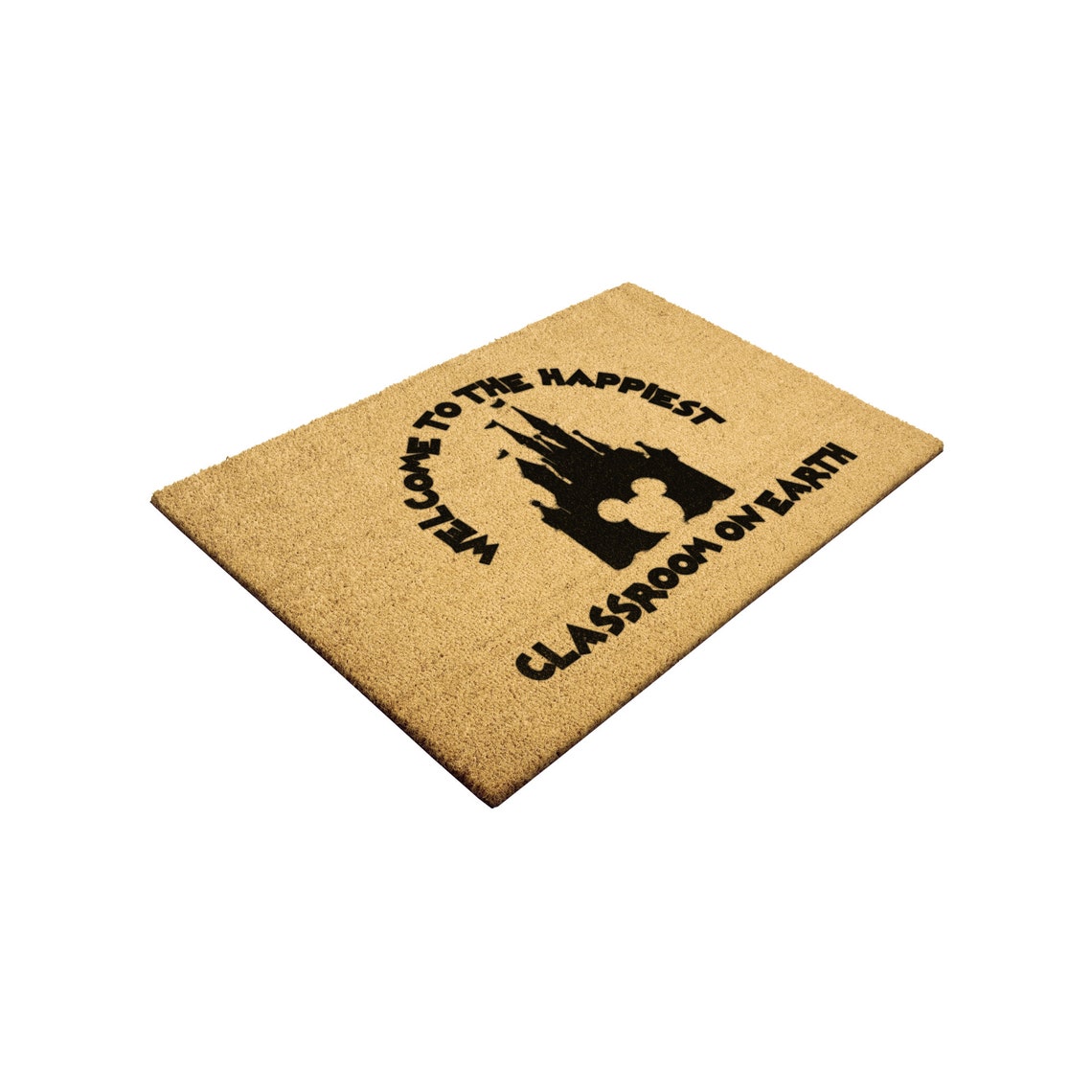 Disney Happiest Classroom on Earth Door Mat Funny Door Mat - Etsy
