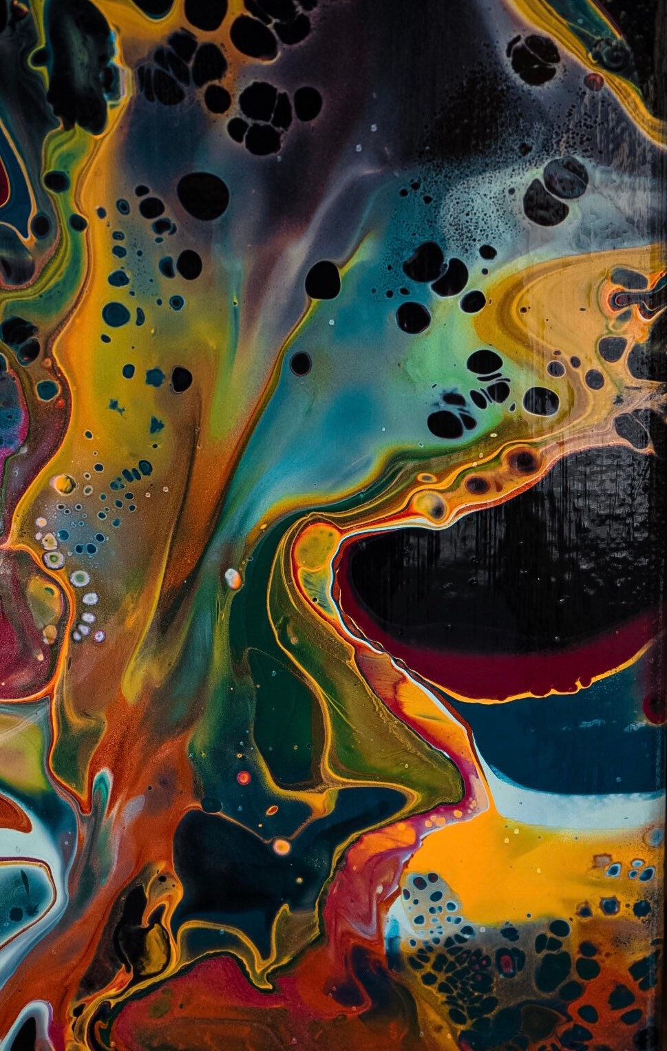 Abstract Flow Art Painting - Etsy