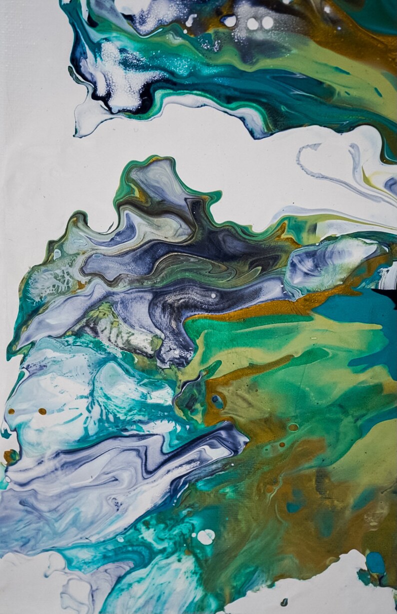 Abstract Flow Art Painting - Etsy