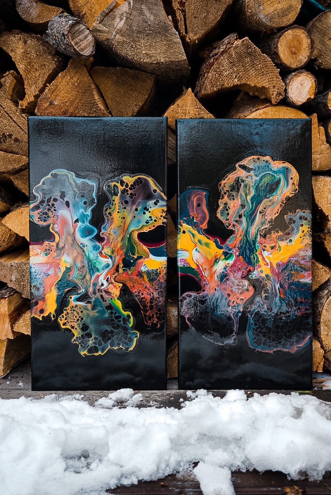 Abstract Flow Art Painting - Etsy