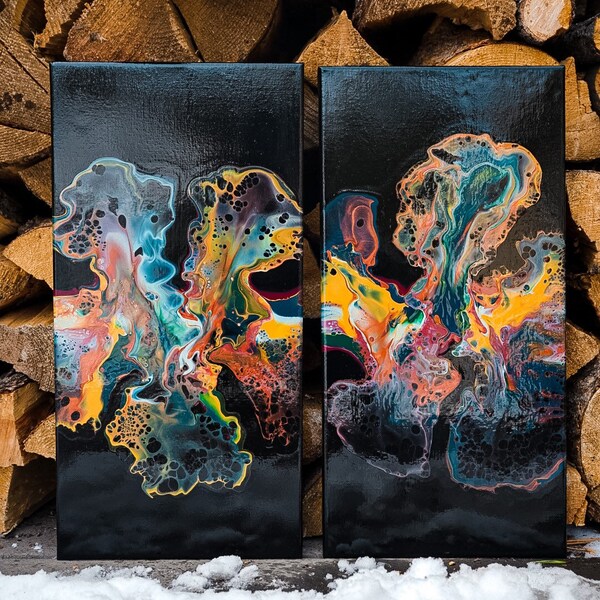 Flow Art Painting - Etsy