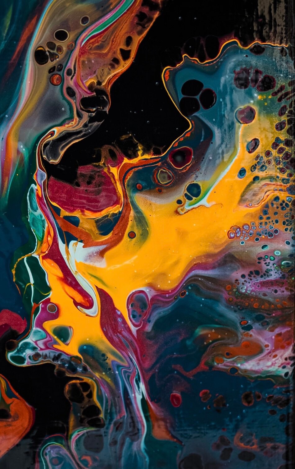 Abstract Flow Art Painting - Etsy