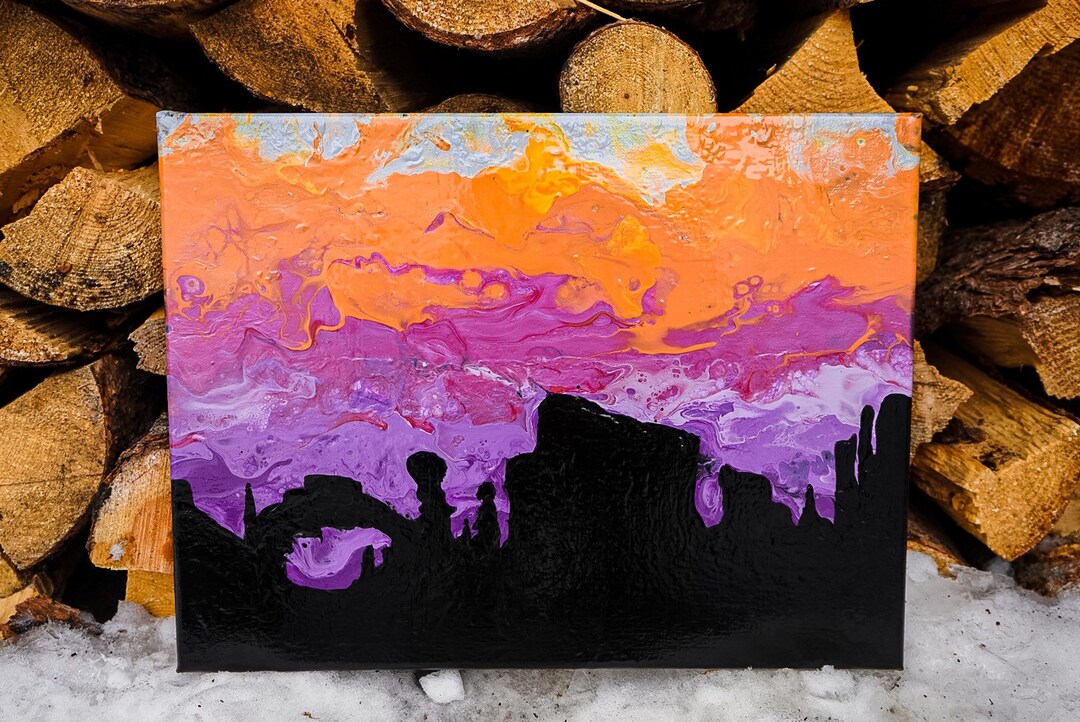 Abstract Flow Art Painting - Etsy