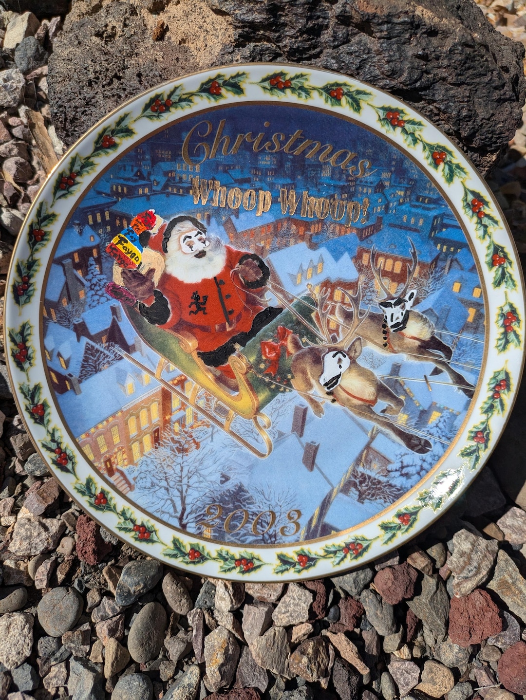 Santa Faygo ICP Juggalo Clown Christmas Plate - Etsy