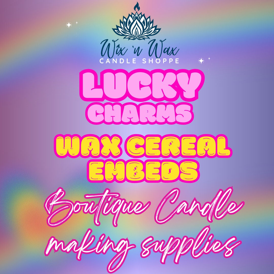 Lucky Charms Cereal Wax Embeds Boutique Candle Making Wax Embeds for ...