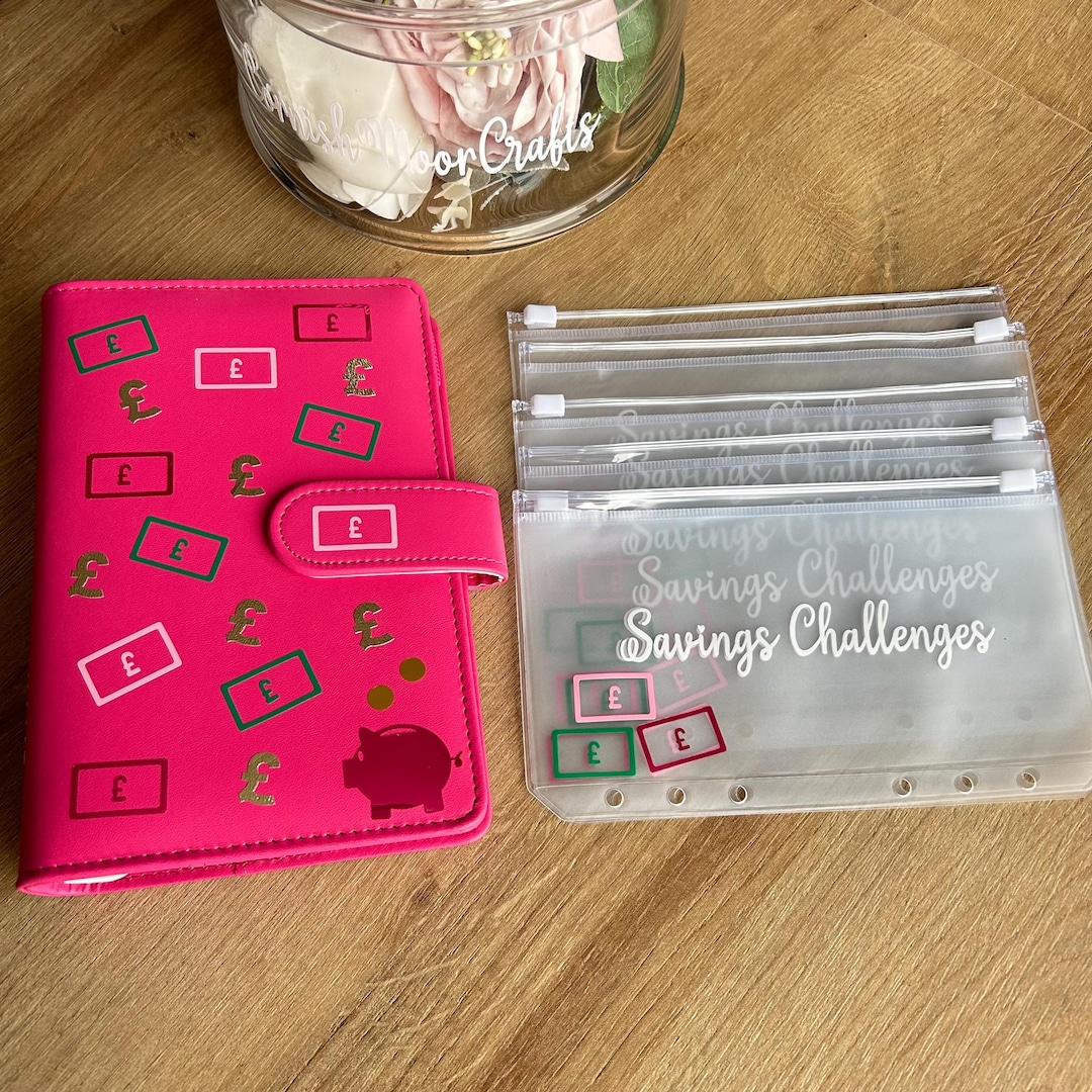 A6 Budget Binder: Personalised Money Saving Challenge Binder and Wallet ...