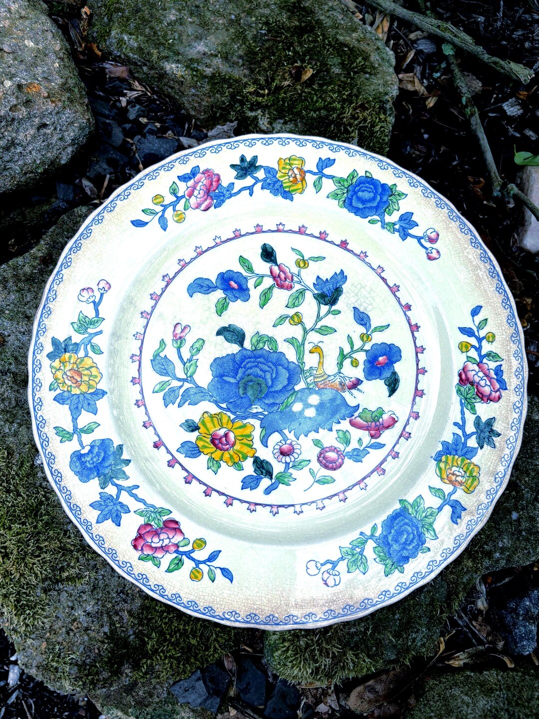 Vintage Colonial Porcelain Replacement Dish 1930 Plantation Colonial ...