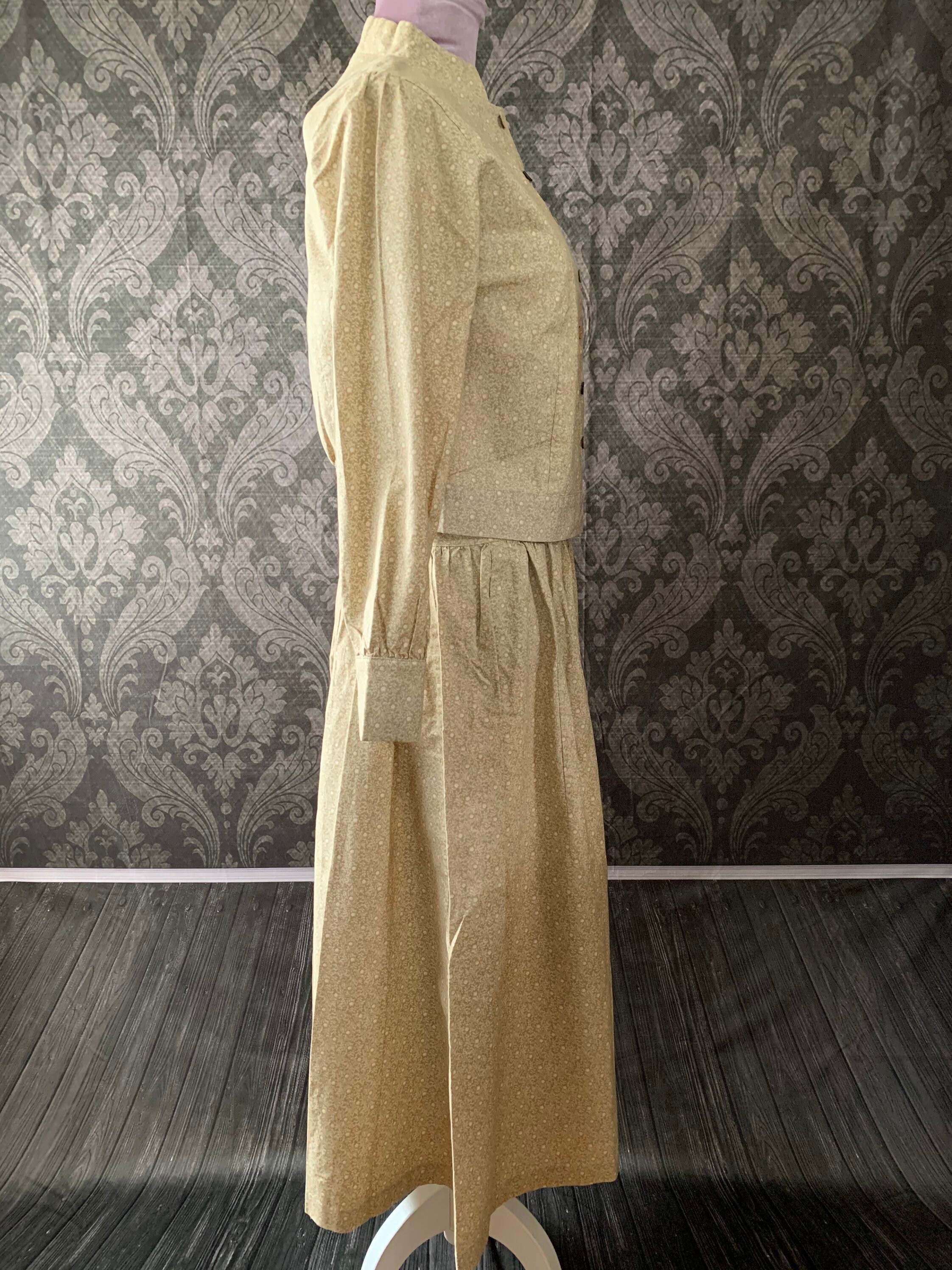 Prairie Top and Skirt Set / Peasant Outfit / Pioneer Cottagecore ...