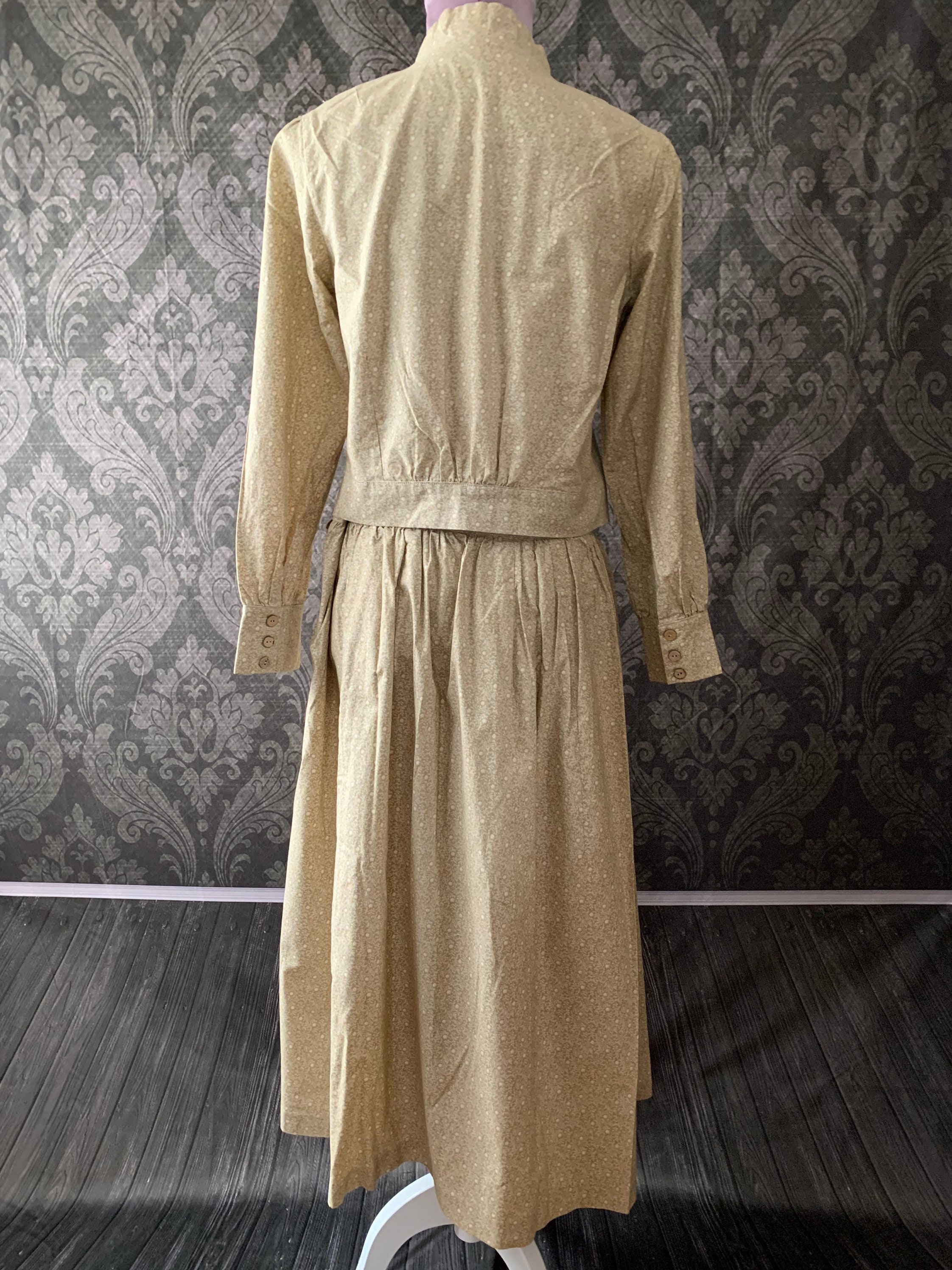 Prairie Top and Skirt Set / Peasant Outfit / Pioneer Cottagecore ...