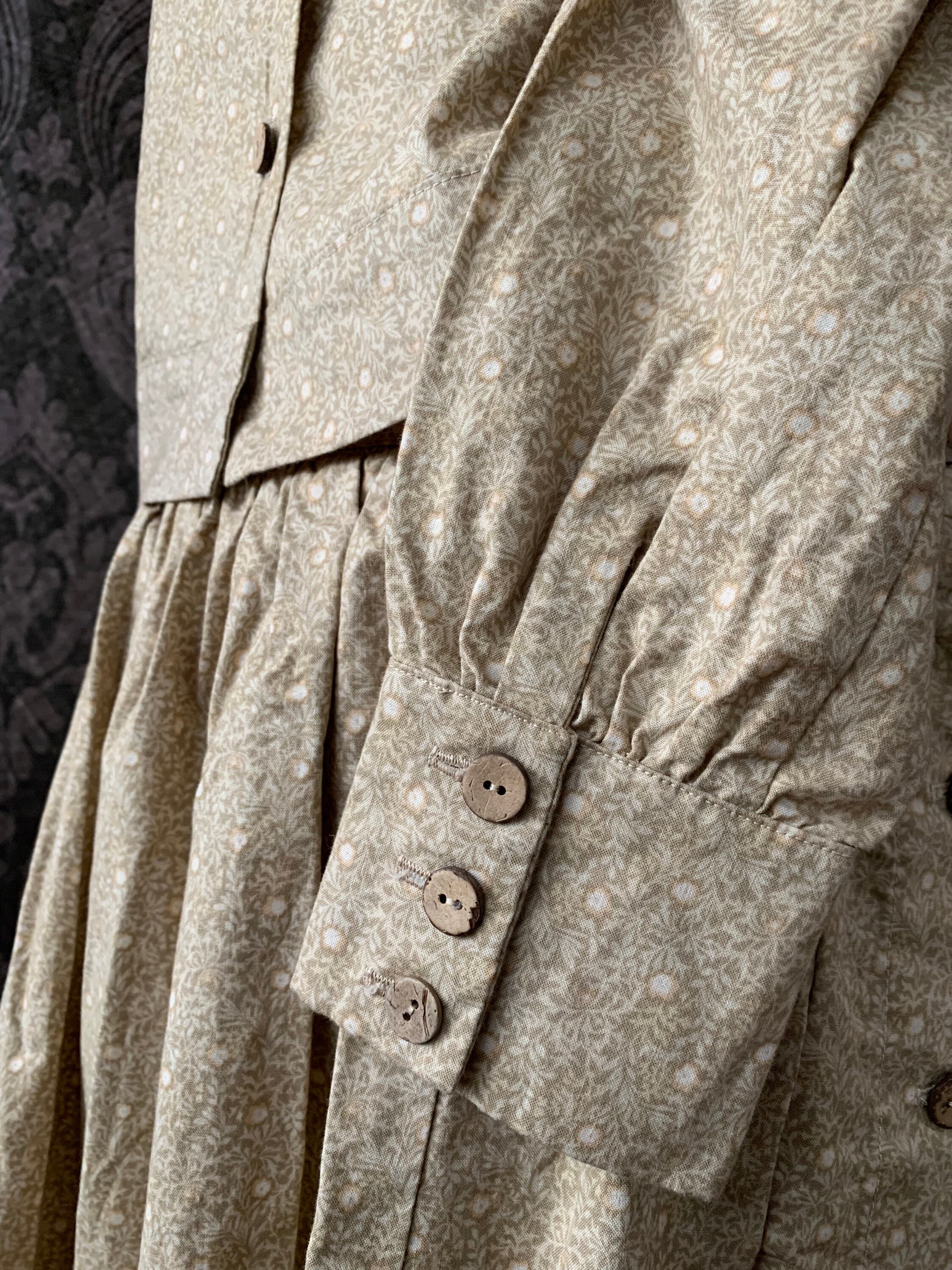 Prairie Top and Skirt Set / Peasant Outfit / Pioneer Cottagecore ...