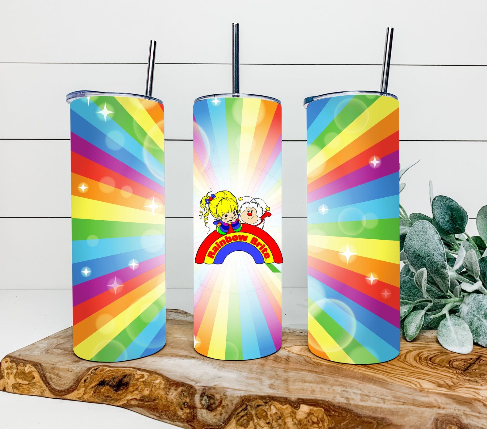 Rainbow Brite 20 Oz Tumbler Wrap Rainbow Brite Rainbow Brite - Etsy