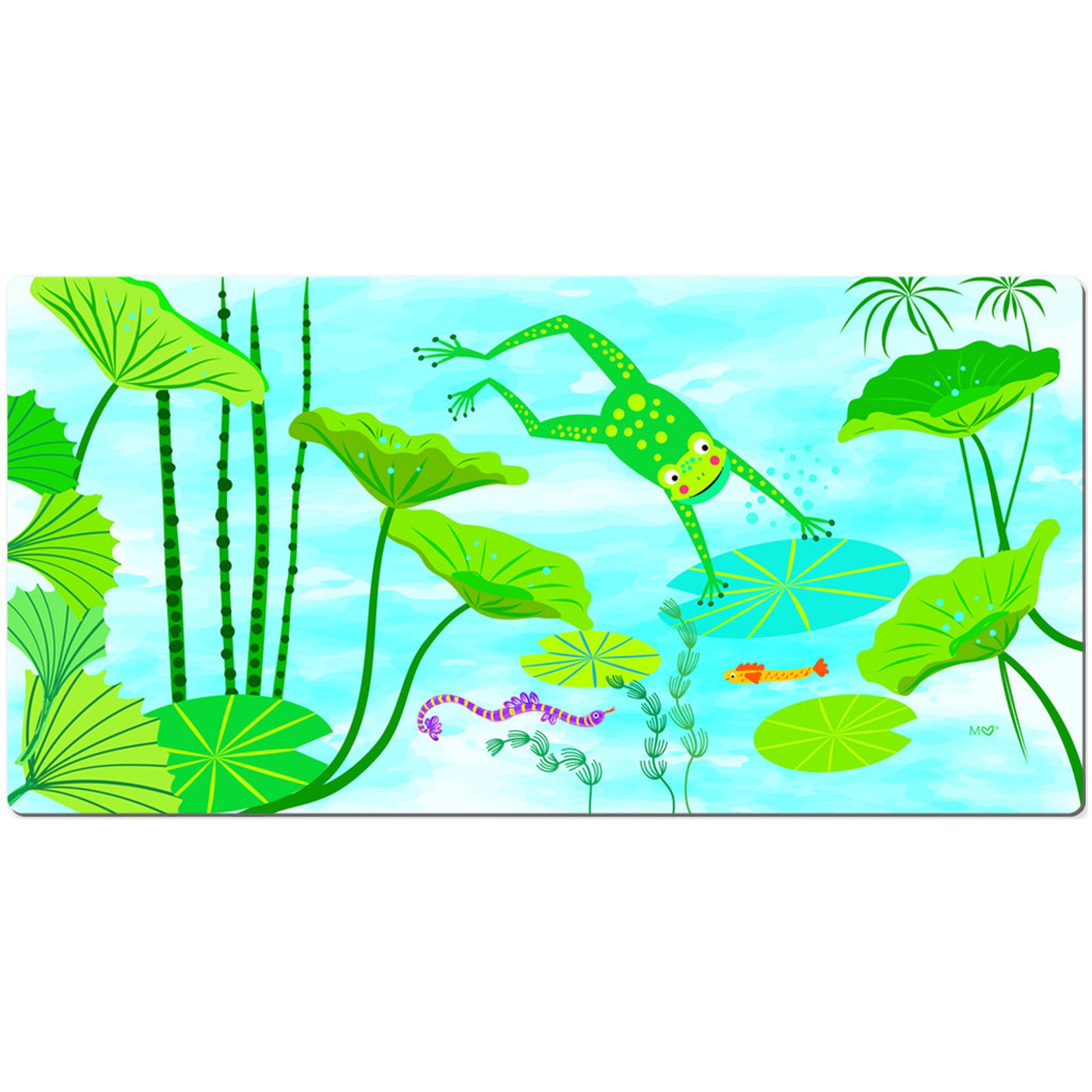 Jumping Frog Desk Mat - Etsy
