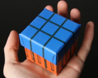 PUBG Inspired Battle Royal Airdrop Crate / Supply Drop and Helmet 3D ...