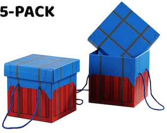 PUBG Inspired Battle Royal Airdrop Crate / Supply Drop and Helmet 3D ...