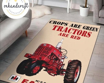 Tractor Rug | Etsy