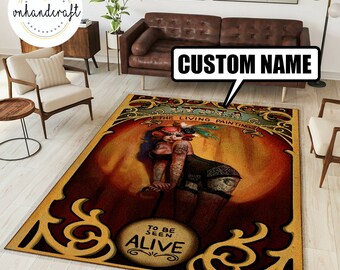 Old School Rug | Etsy