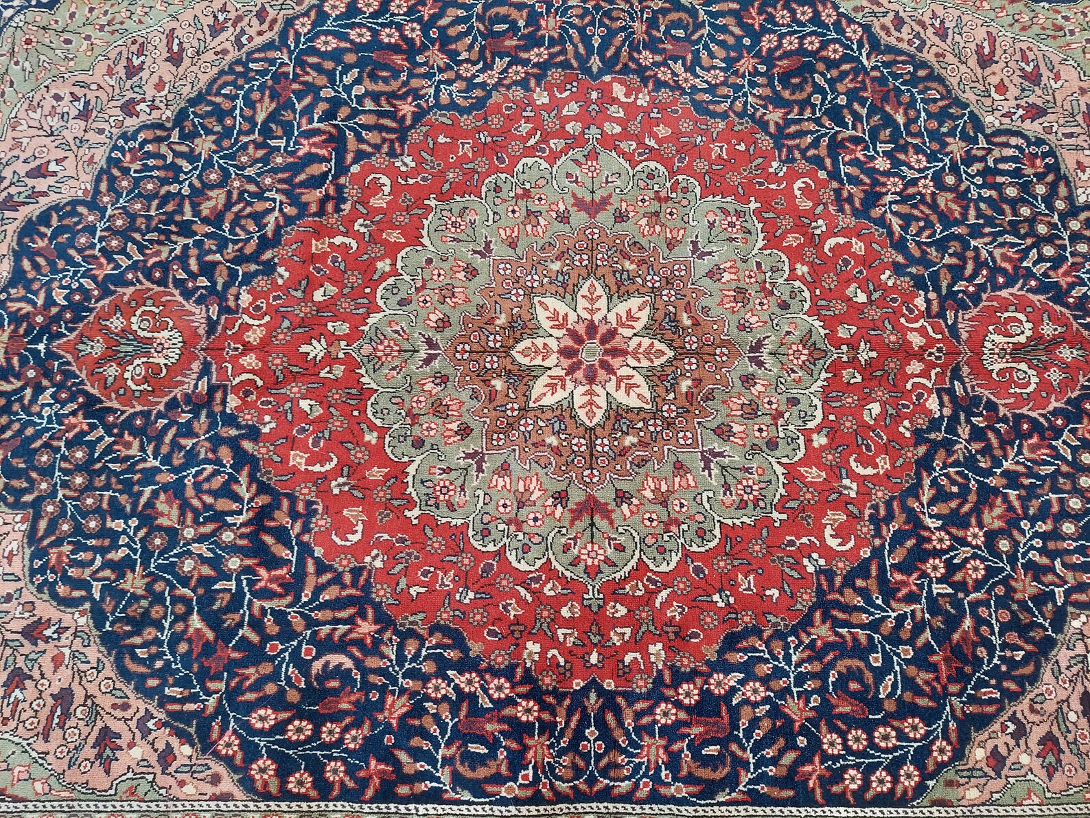 Vintage Turkish Rug 6.5x9.8 Feet Rug Antique Turkish Rug Turkish ...