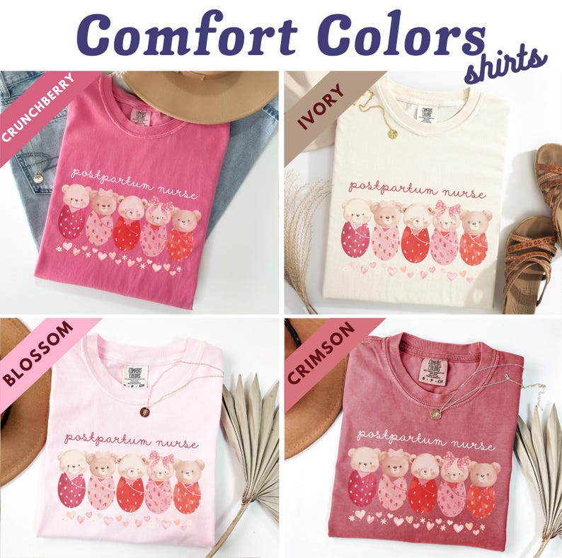 Postpartum Nurse Valentines Day Sweatshirt, Mother Baby Nurse, Cute OB ...